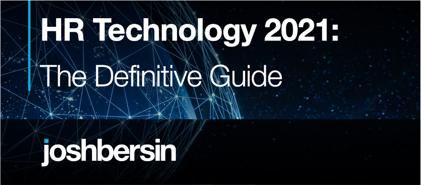 HR Technology 2021 | Josh Bersin
